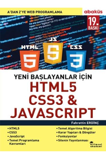 Yeni Başlayanlar İçin HTML5, CSS3 ve Javascript - A ’Dan Z’Ye Web ...